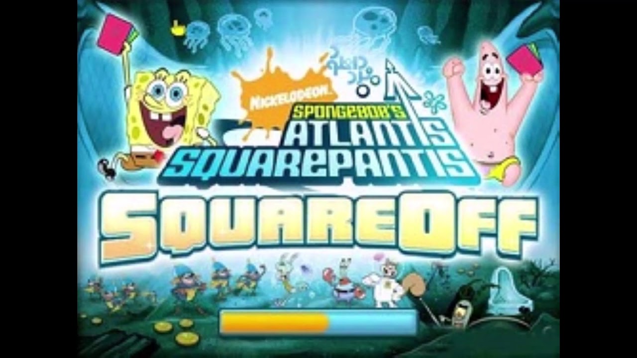 SpongeBob Atlantis SquarePantis SquareOff PC OST 1 Main Menu - YouTube