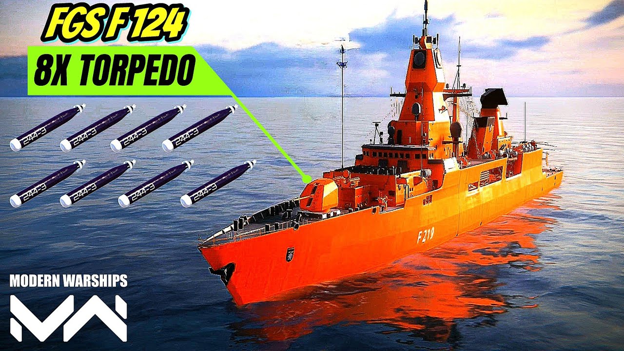 FGS F124 Gameplay Video Modern Warships - YouTube