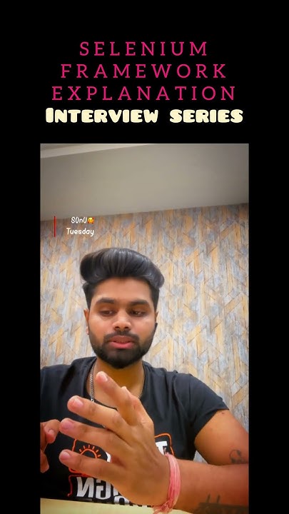 How to explain the Selenium Framework in Interview? #automation #sdet # ...