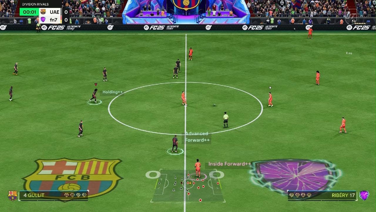 Full division rivals match #FC25 #UAE - YouTube