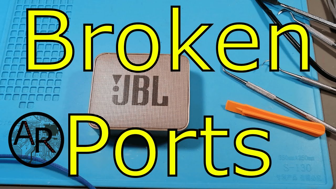How to open up a JBL GO 2 - YouTube