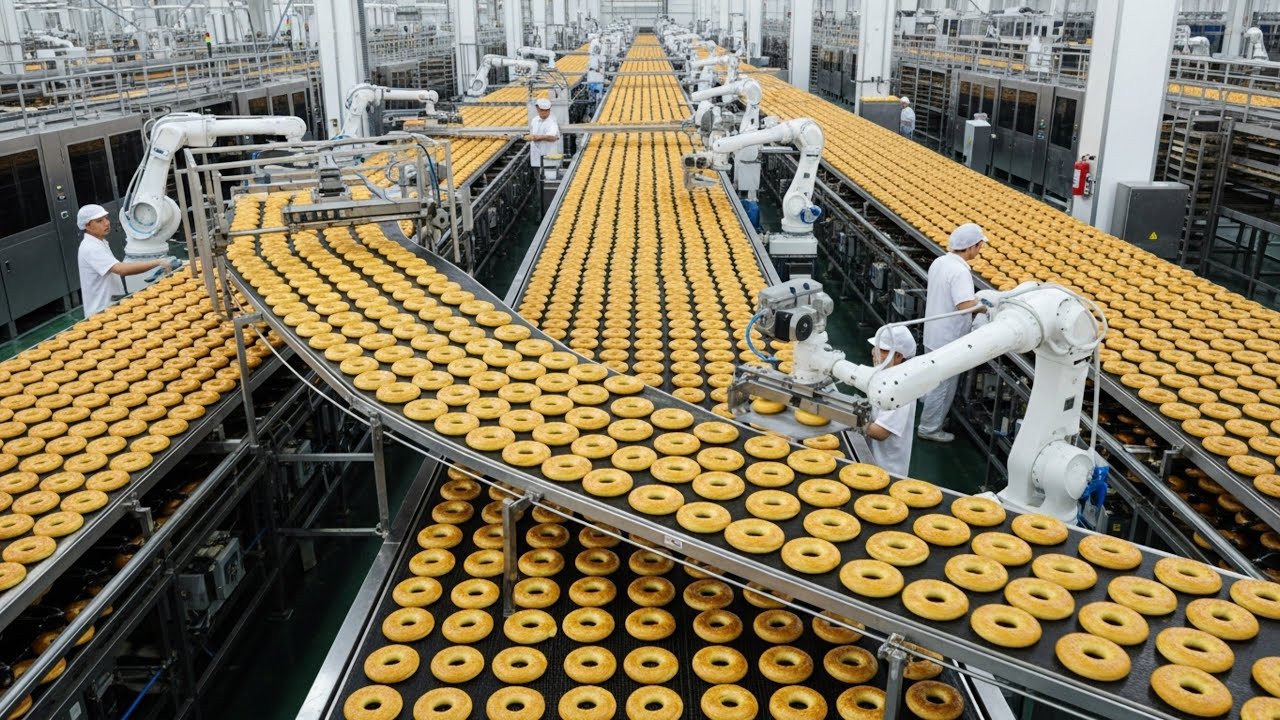 Inside a Modern Bagel Plant: From Dough Rings to New York–Style Bakes ...