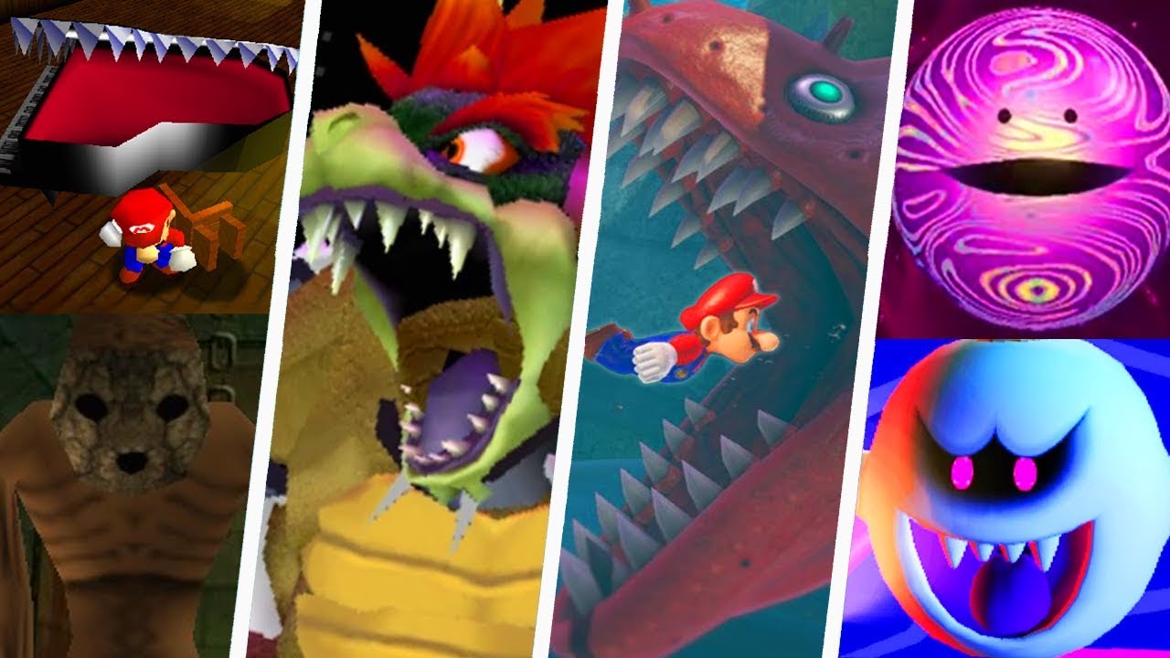 Evolution of Creepy Nintendo Enemies (1988 - 2019) - YouTube