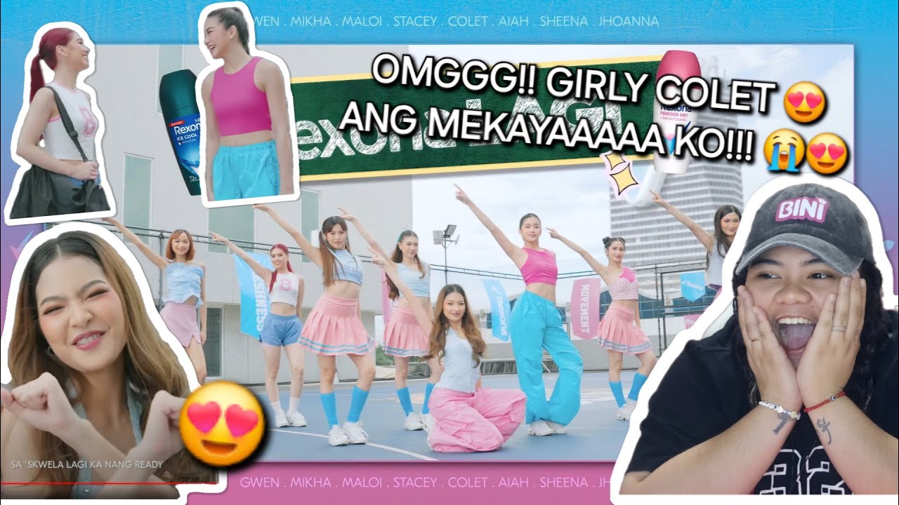 BINI - Rexona Lagi (Official Music Video) | Reaction - YouTube