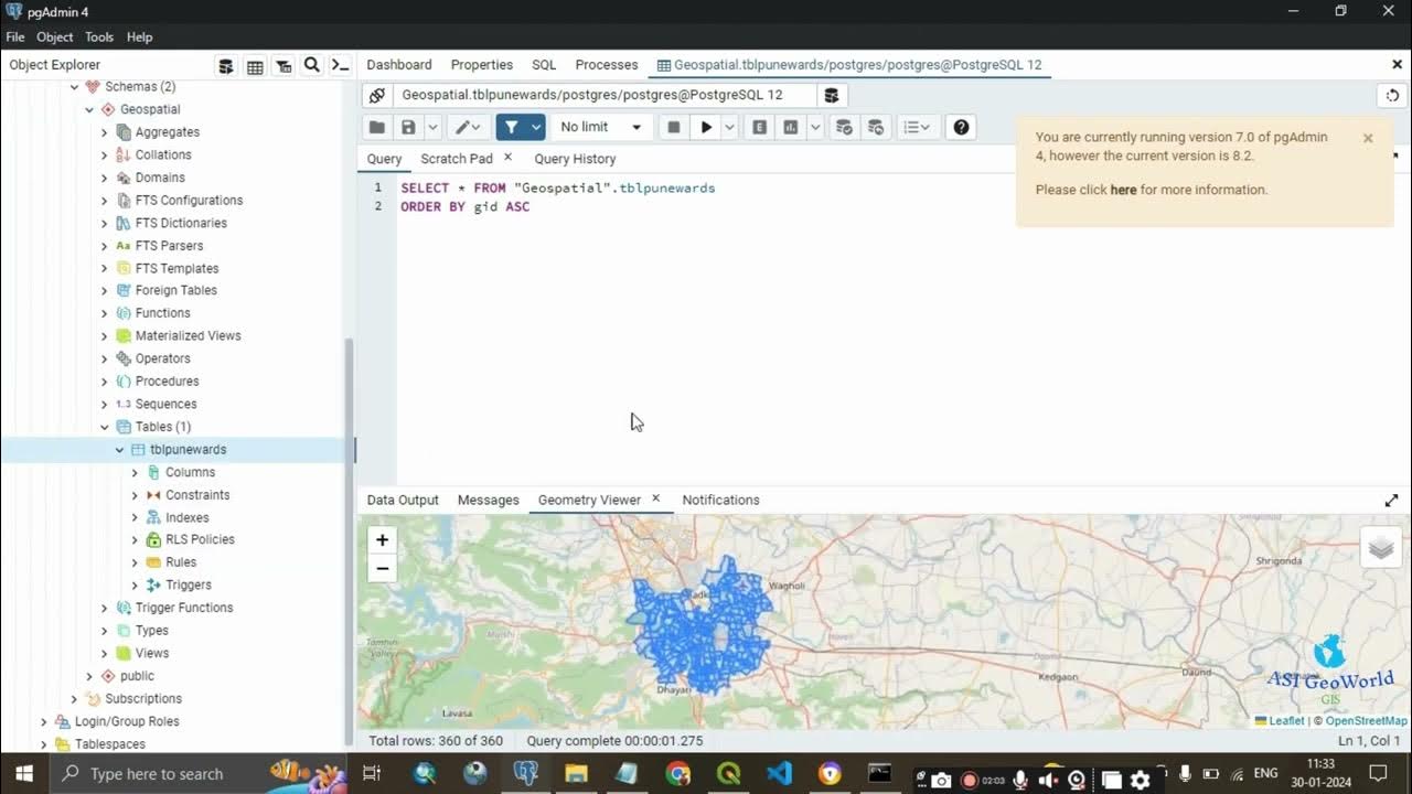 PostgreSQL DB connection in Geoserver - YouTube