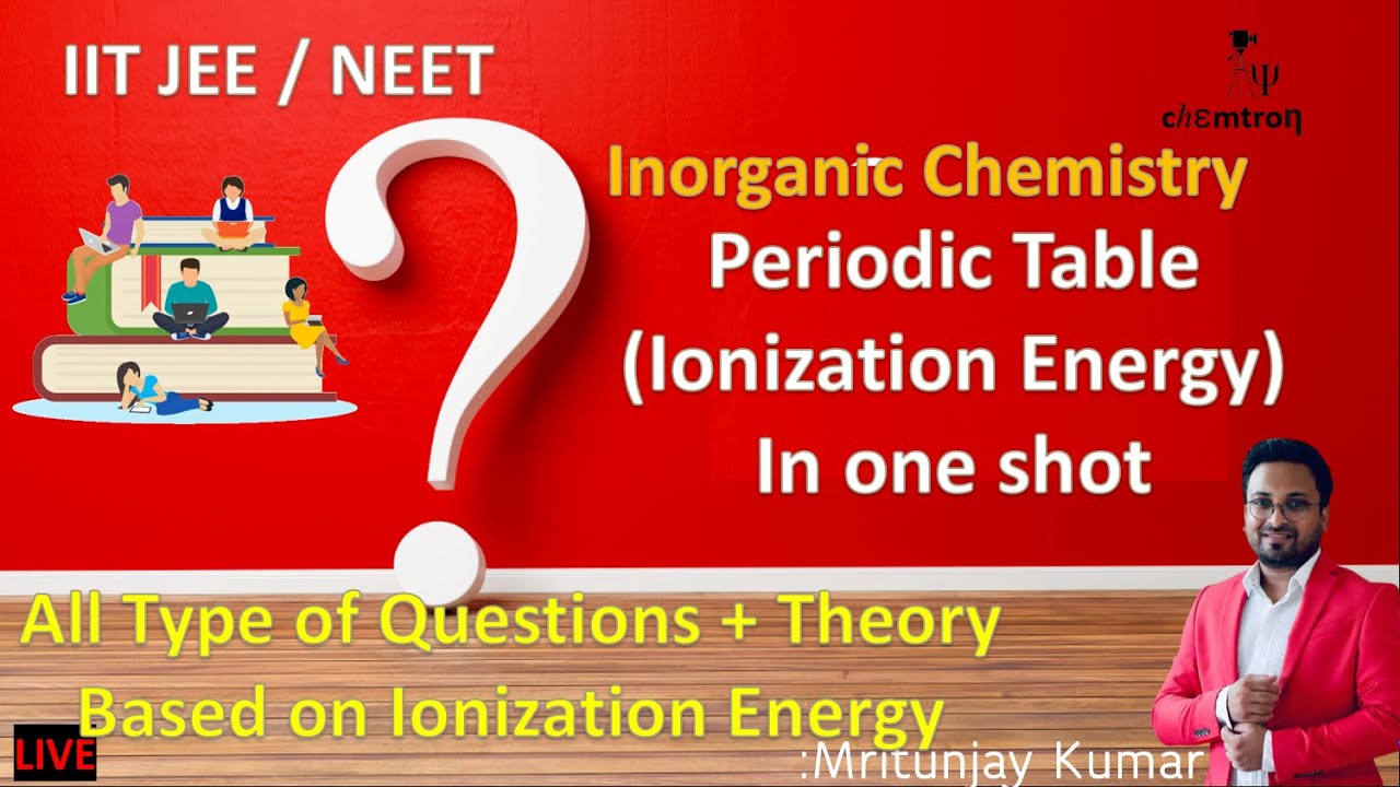 Ionization Energy based all Questions & Theoretical Concept | Periodic ...