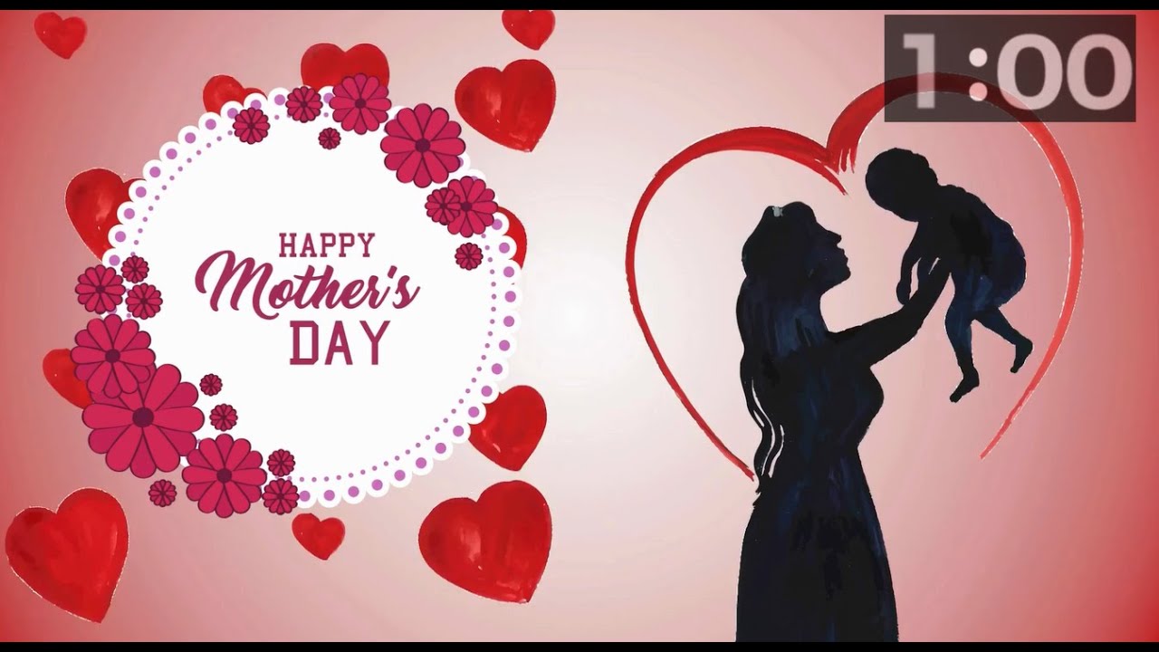 1 Minute Mother's Day Magic: A Heartwarming Animated Countdown ...