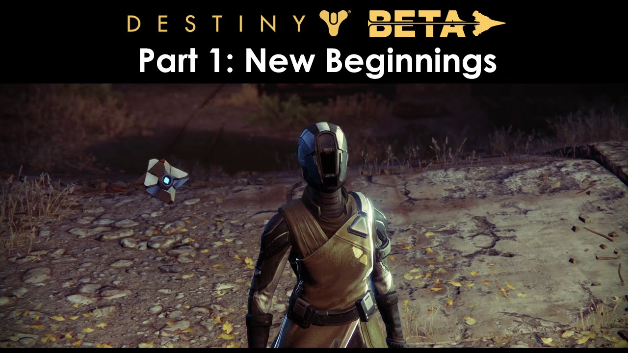 Destiny Beta Gameplay! Part 1: The First Mission - YouTube