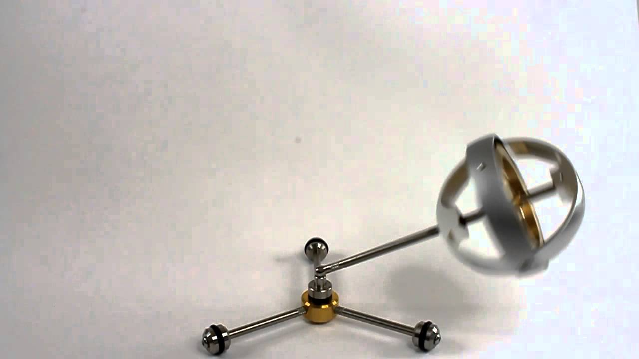Super Gyroscpoe balancing on stand with 1 attachment - From Gyroscope ...