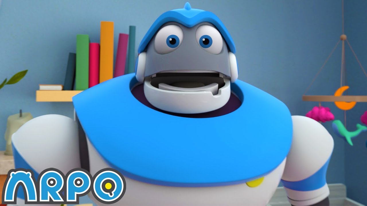 Invasion of the Acorn Snatchers | ARPO The Robot | Robot Cartoons for ...