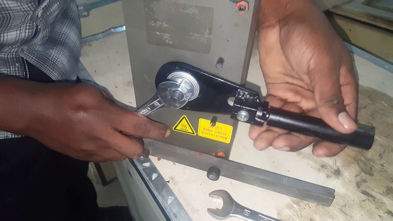 Mona drive block type brake arm fixing - YouTube