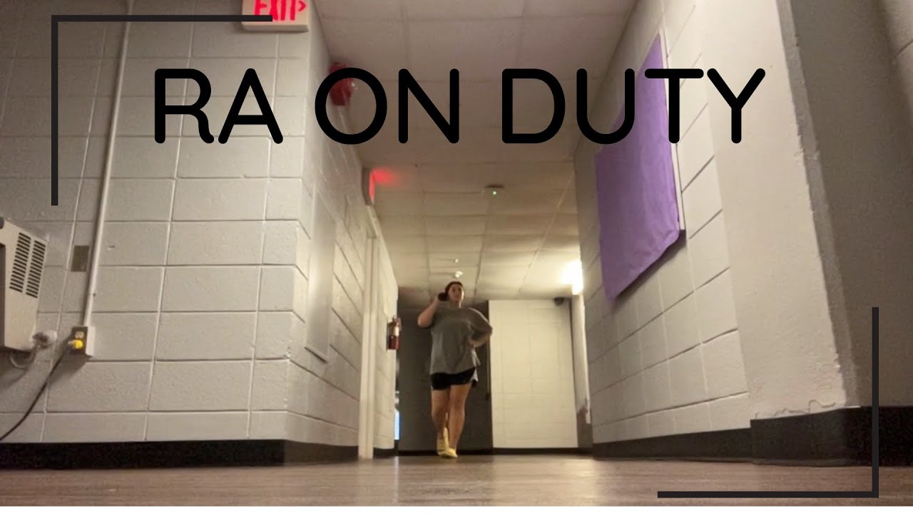 RA on Duty Vlog - YouTube