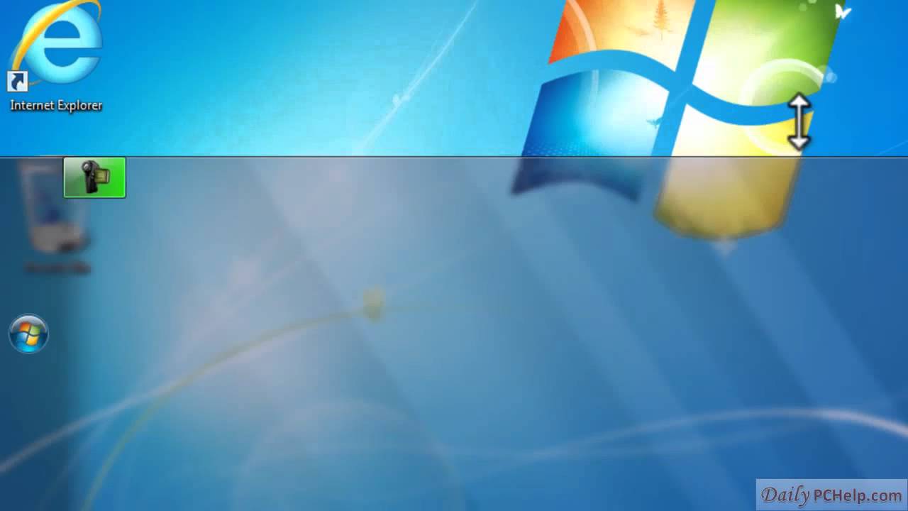 Move the start menu task bar - YouTube