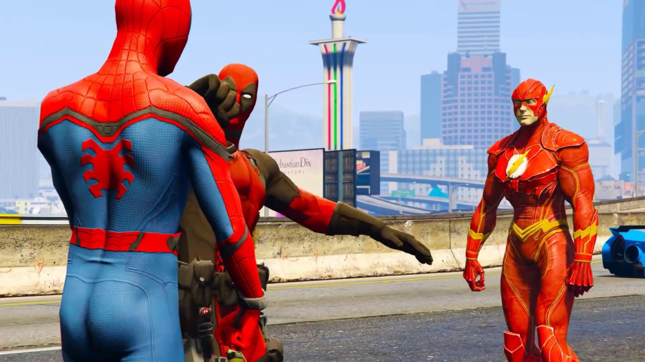 Deadpool EPIC CAR CHASE ¦ They Can't Handle This Road CINEMATIC VIDEO ...