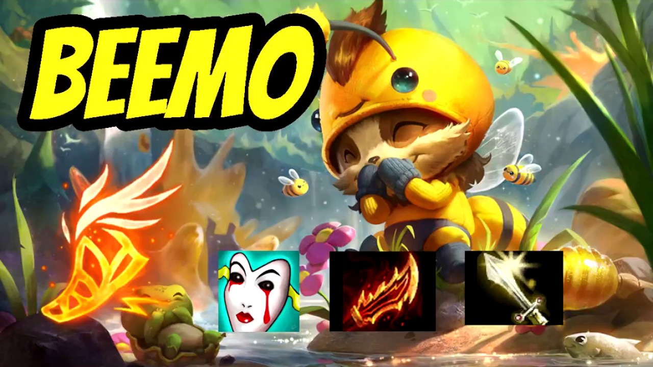 Beemo vs Garen, nueva skin Teemo Abejorro. - YouTube