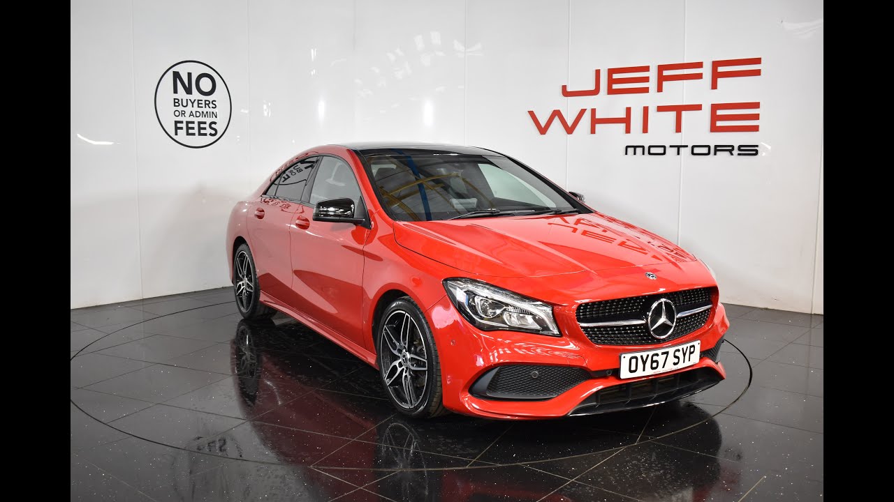 2017 Mercedes-Benz CLA 200d AMG Line 4dr Tip Auto (OY67SYP) - YouTube