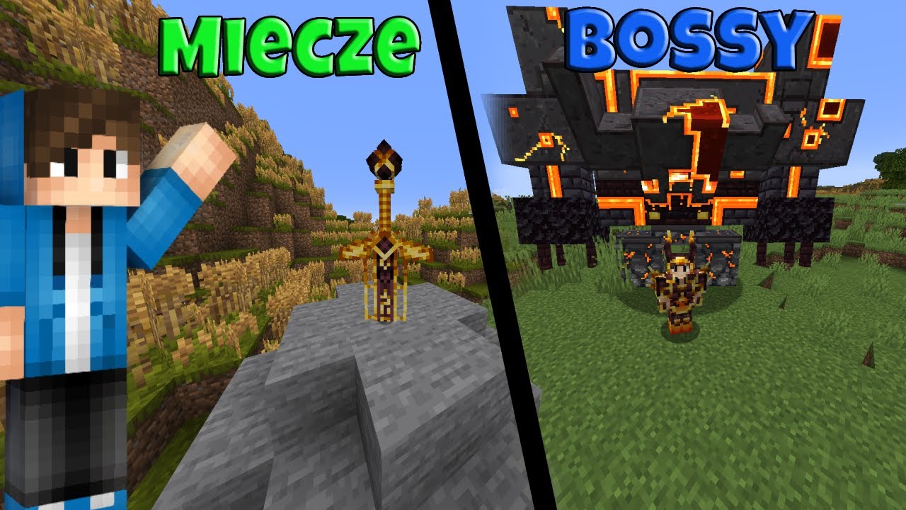 *Nowe BOSSY?*Najlepsze Mody w Minecraft🔥 *Nowe Biomy?😲* - YouTube