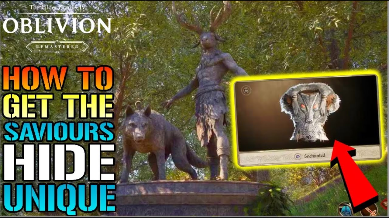 Oblivion Remastered: "Shrine Of Hircine" Quest Guide! How To Get The ...