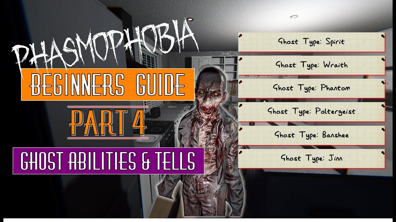 Part 4: Ghost abilities and tells (beginner guide) #phasmophobia # ...