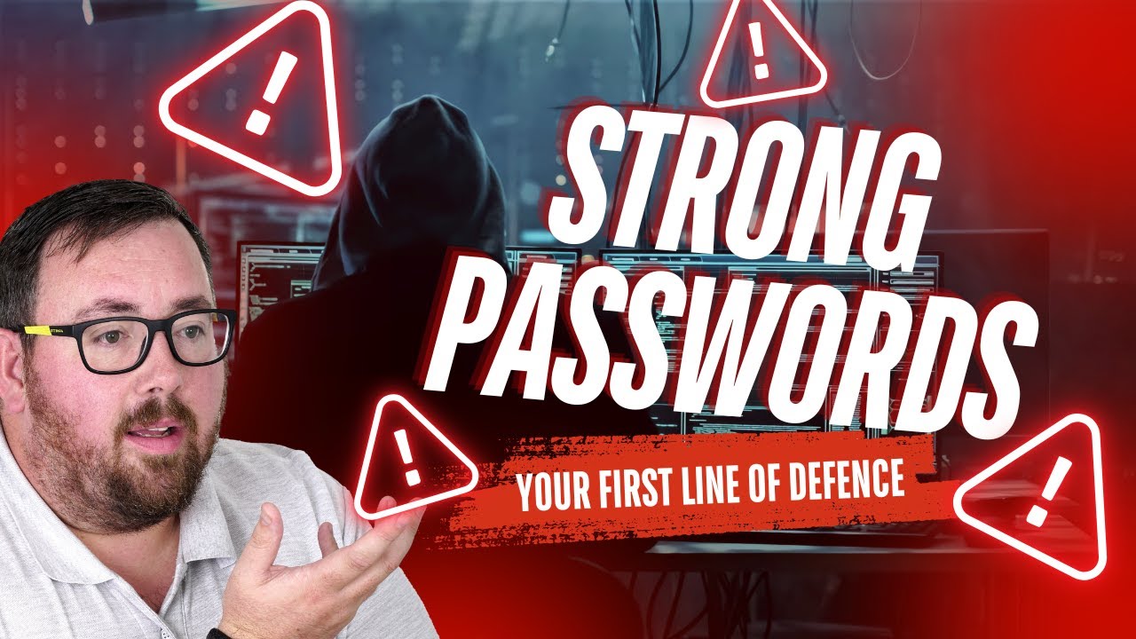 STRONG Passwords Are the FIRST Line of Cyber Defence - YouTube