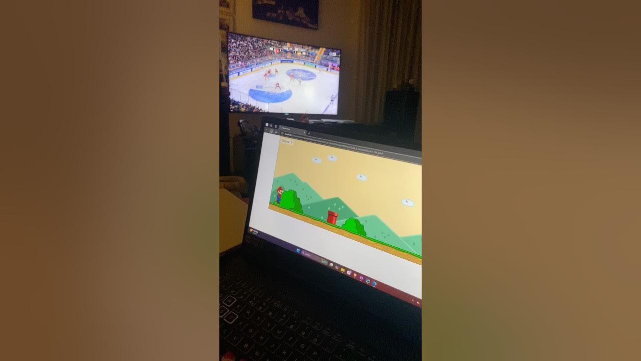 How to Make a Mario game with JAVASCRIPT, CSS #code #javascript #programming - YouTube