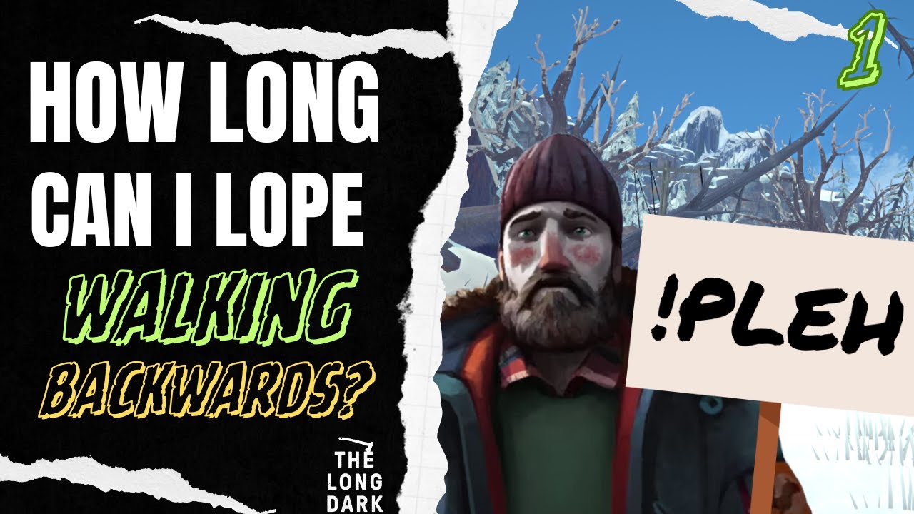 How Long Can I Lope Walking Backwards? (Part 1) #survivalgame # ...
