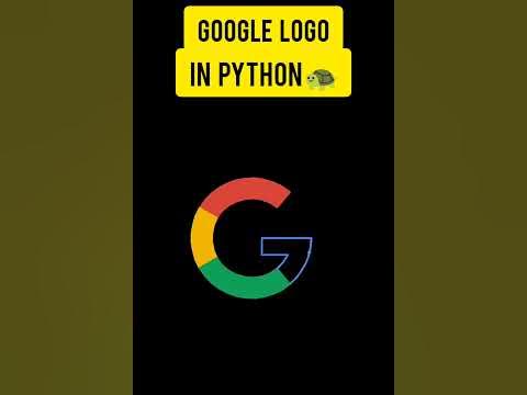 Make Google logo in python turtle graphics 👍#python#pythonturtle #programming #codingstatus ...