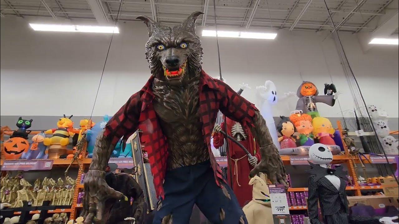Our first look at Halloween at Home Depot 2022! - YouTube