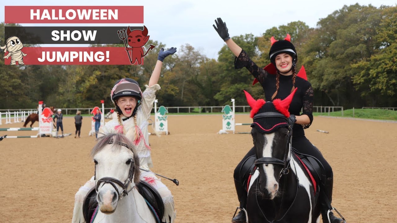 Halloween Show Jumping! - YouTube