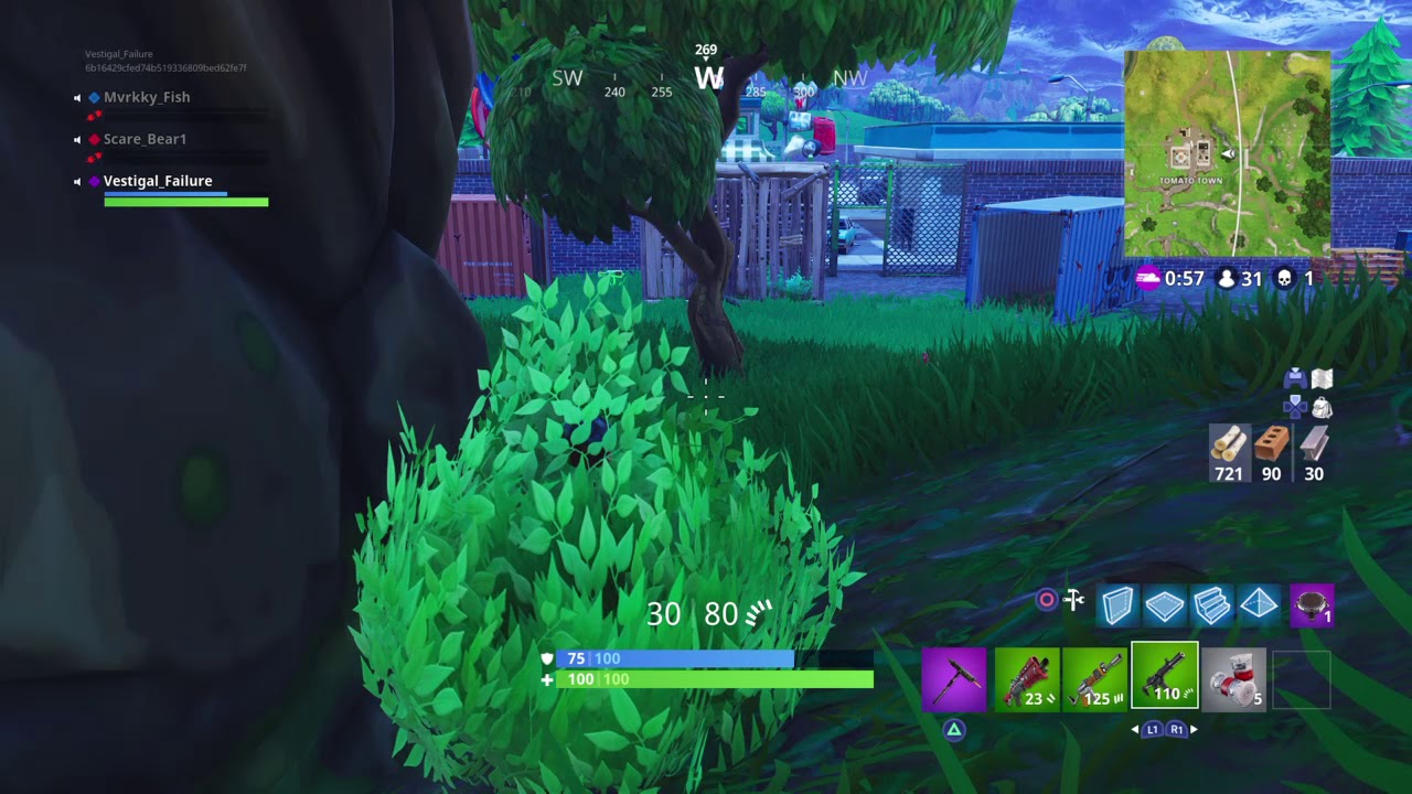 Fortnite: How to be a bush. - YouTube