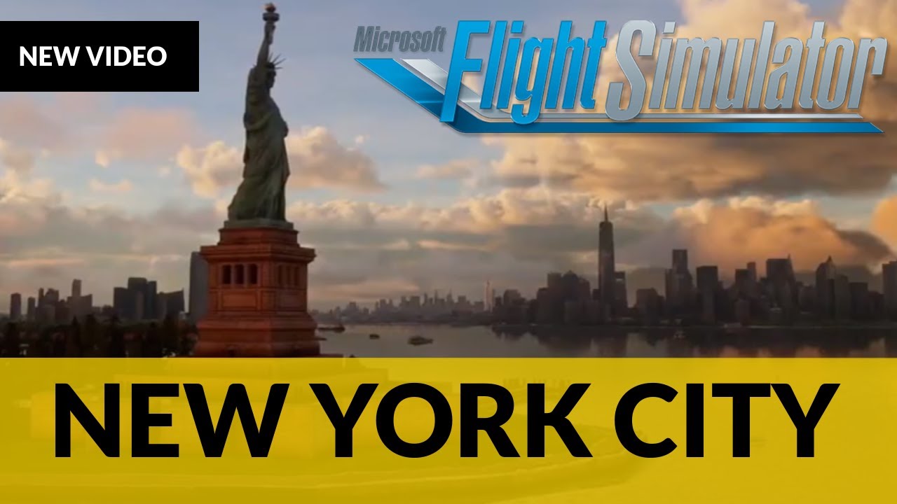 New York City | Microsoft Flight Simulator 2020 | NYC | Manhattan - YouTube