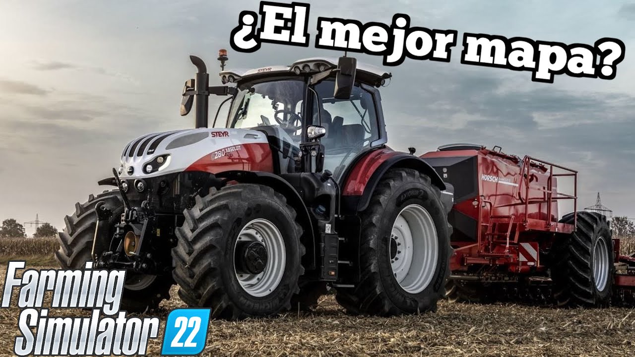 Uno de los mejores mapas para consola / Ep.1 Farming simulator 22 - YouTube