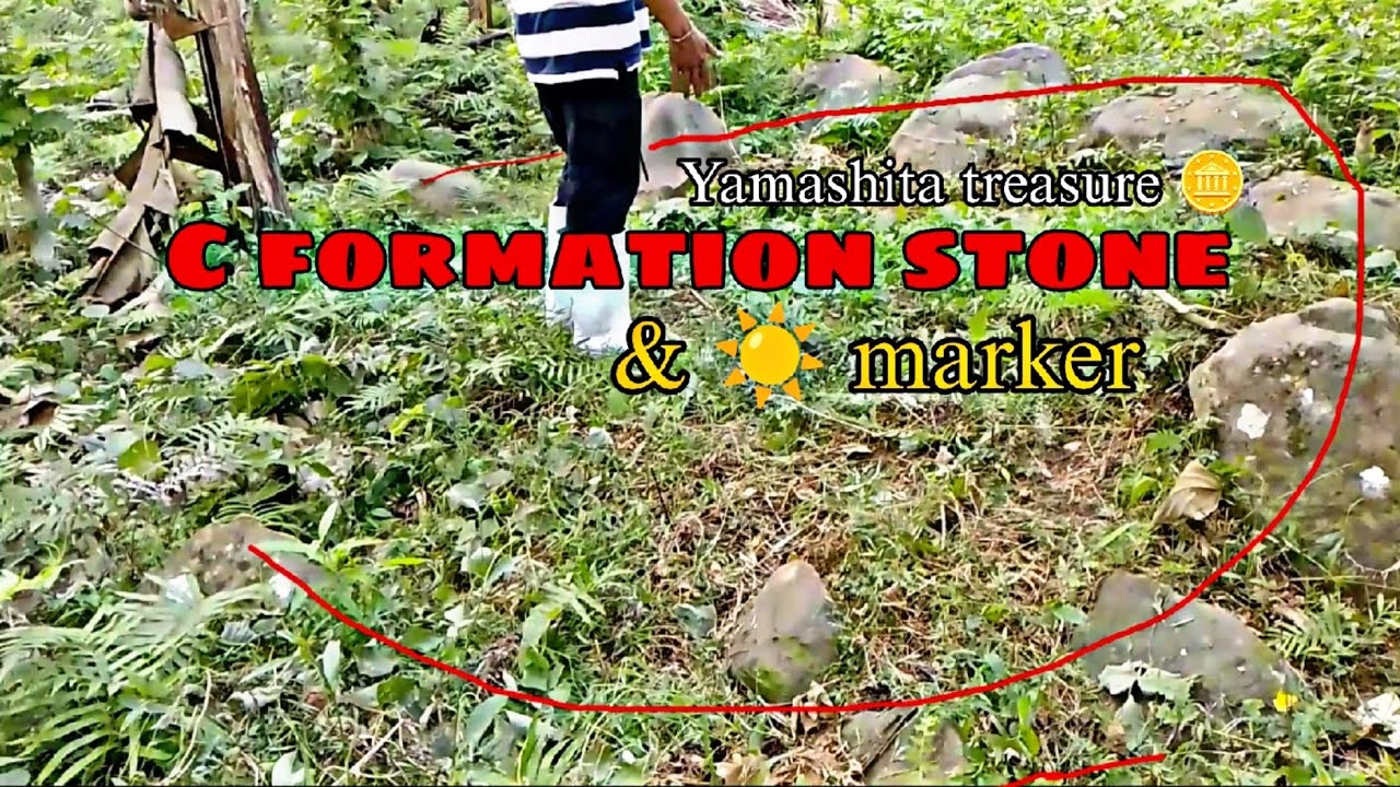 LETTER C STONE FORMATION AND SUN MARKER (KAZUKI TREASURE HUNTER) - YouTube
