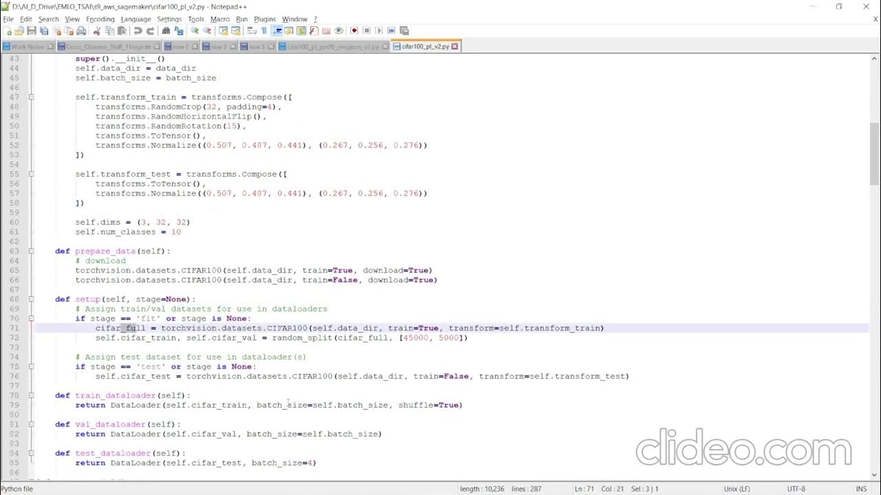 CIFAR100 training using Pytorch Lightning on AWS Sagemaker Spot Instance with 4 GPUs - YouTube