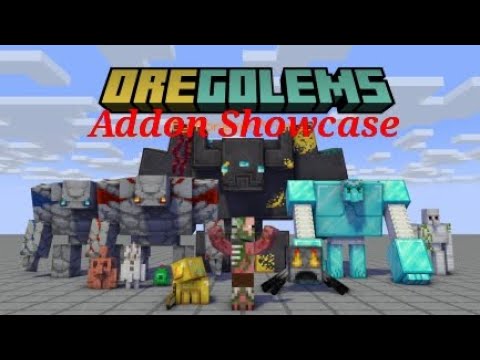 Ore Golems Addon Showcase - YouTube