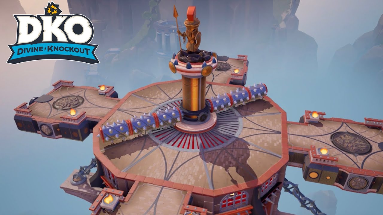 Divine Knockout (DKO) - New Map: Spinning Spikes - Out Now! - YouTube