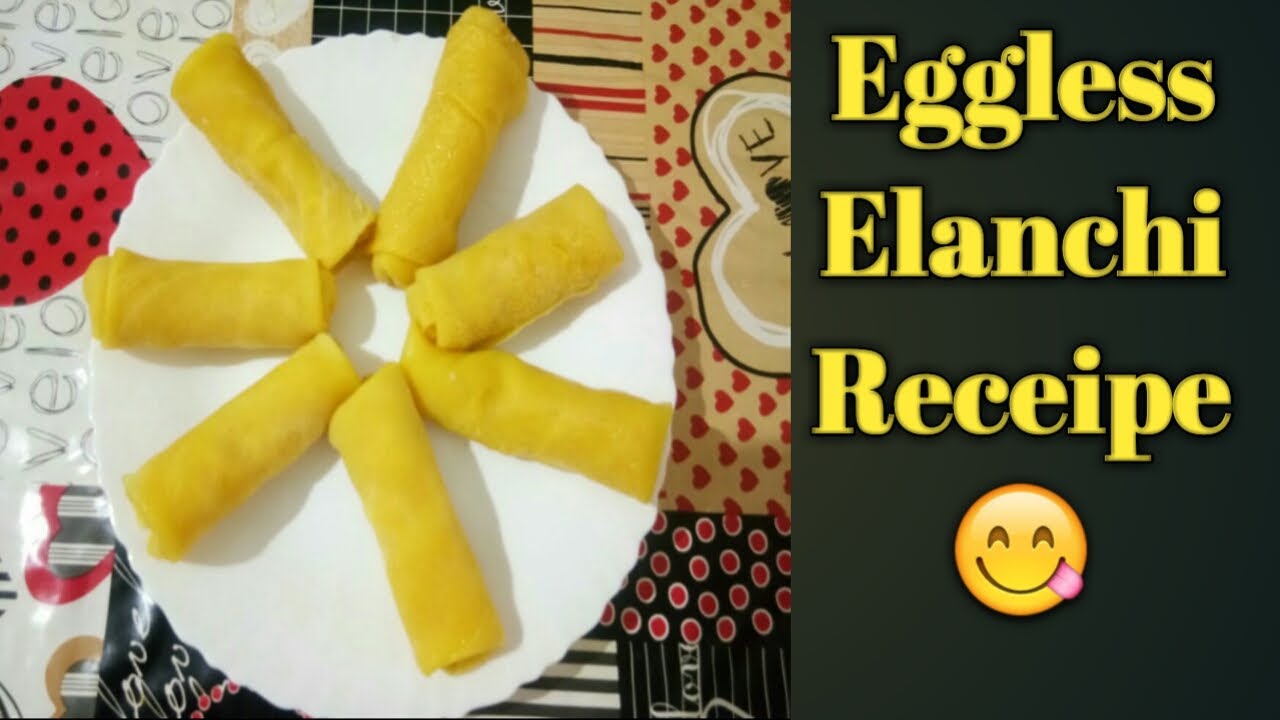 Elanchi receipe without egg/Tiffin box receipe/Sweet receipe - YouTube