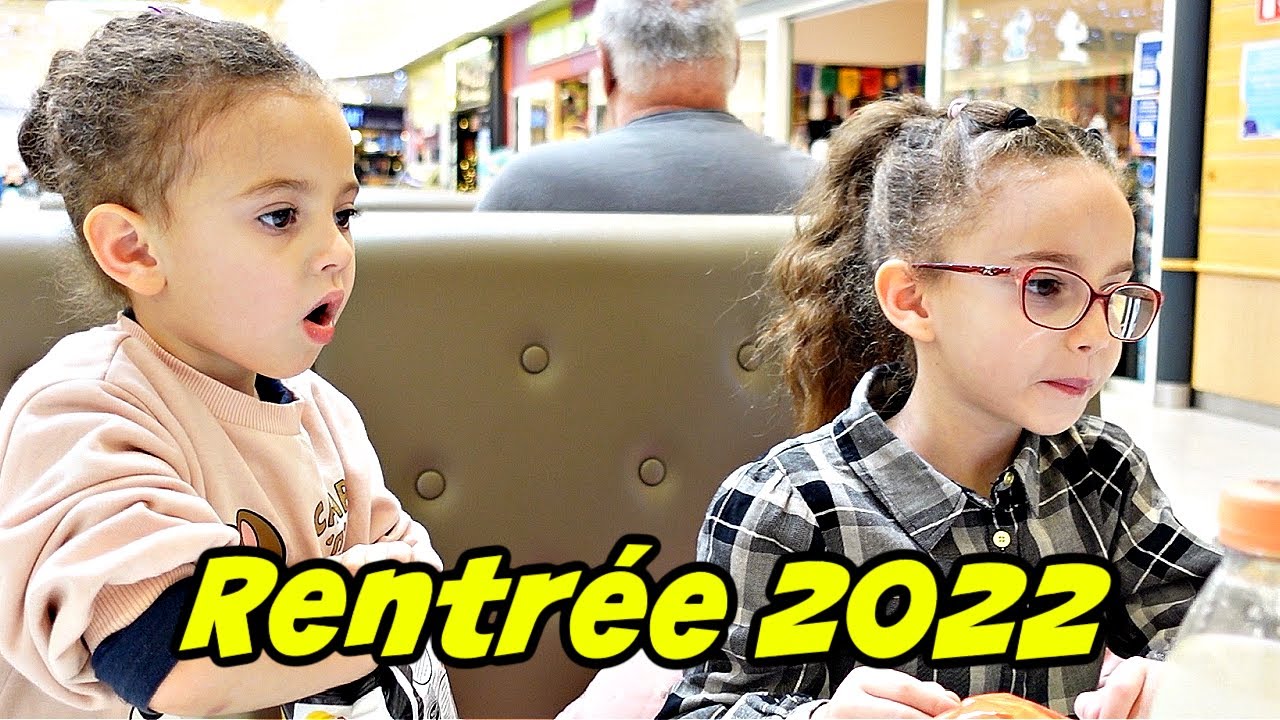 VLOG - RENTREE SCOLAIRE pour les FILLES - SOLDES 2022 - YouTube