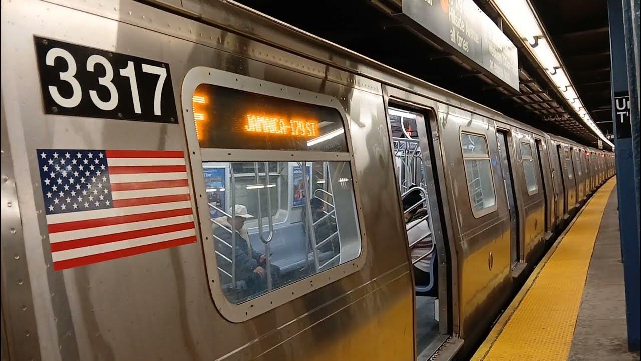 𝐈𝐍𝐃 𝐐𝐮𝐞𝐞𝐧𝐬 𝐁𝐨𝐮𝐥𝐞𝐯𝐚𝐫𝐝 𝐋𝐢𝐧𝐞: 𝐉𝐚𝐦𝐚𝐢𝐜𝐚/𝟏𝟕𝟗𝐭𝐡 𝐒𝐭𝐫𝐞𝐞𝐭-𝐛𝐨𝐮𝐧𝐝 𝐑𝟏𝟕𝟗 𝐅 𝐓𝐫𝐚𝐢𝐧 @ 𝐊𝐞𝐰 𝐆𝐚𝐫𝐝𝐞𝐧𝐬-𝐔𝐧𝐢𝐨𝐧 𝐓𝐮𝐫𝐧𝐩𝐢𝐤𝐞 ...