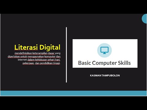 Basic Computer Skills - Digital Literacy - YouTube