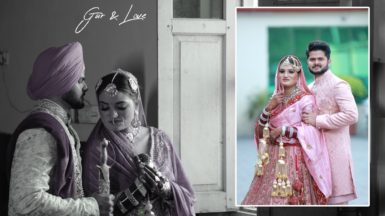 Gur & Love|| Wedding highlights ||Lucky film's//9876574552 - YouTube