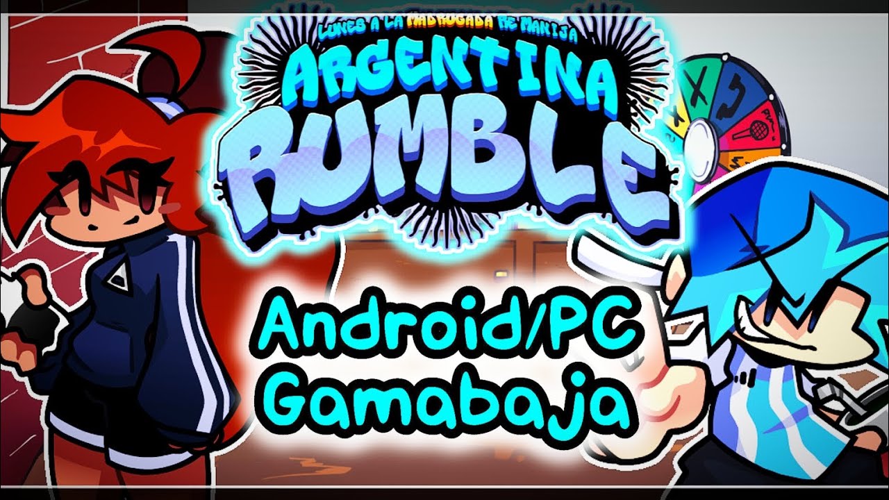 FNF ANDROID,PC MODS/ ARG RUMBLE V2| Lunes a la madrugada re manija ...