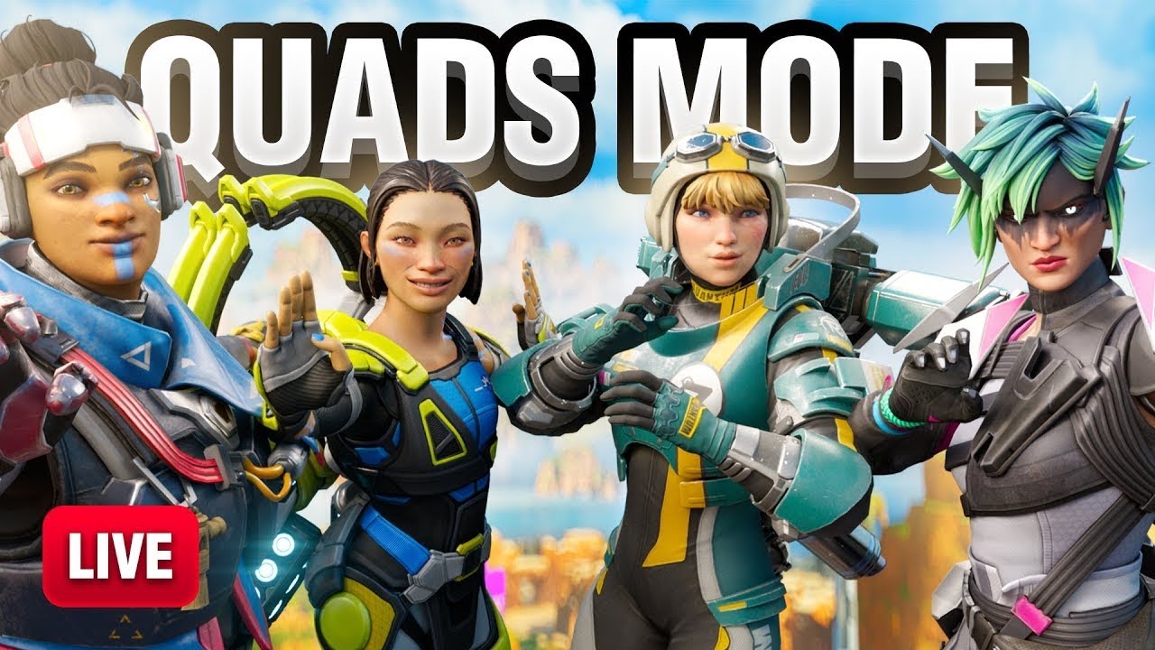*New* QUADS mode Ballistic CHAMPION! -Apex Legends Season 21 - YouTube