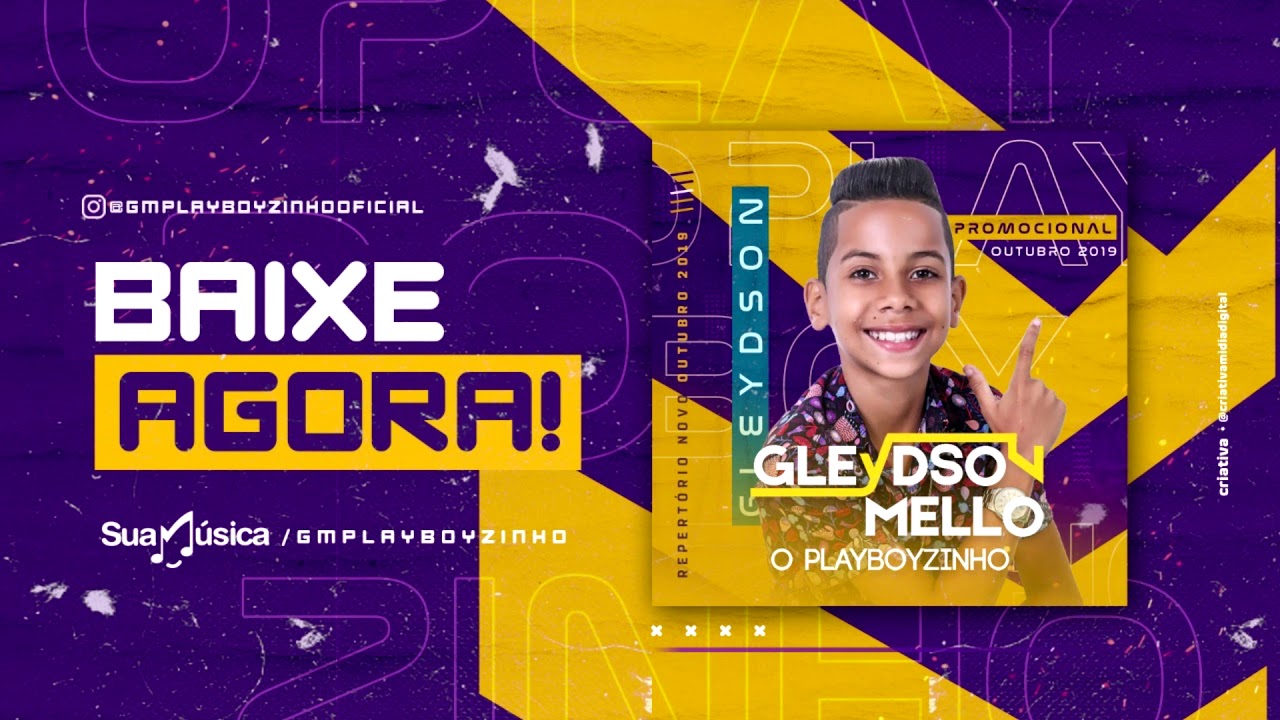 Gleydson Mello - O PLAYBOYZINHO - CD COMPLETO PROMO - YouTube Music