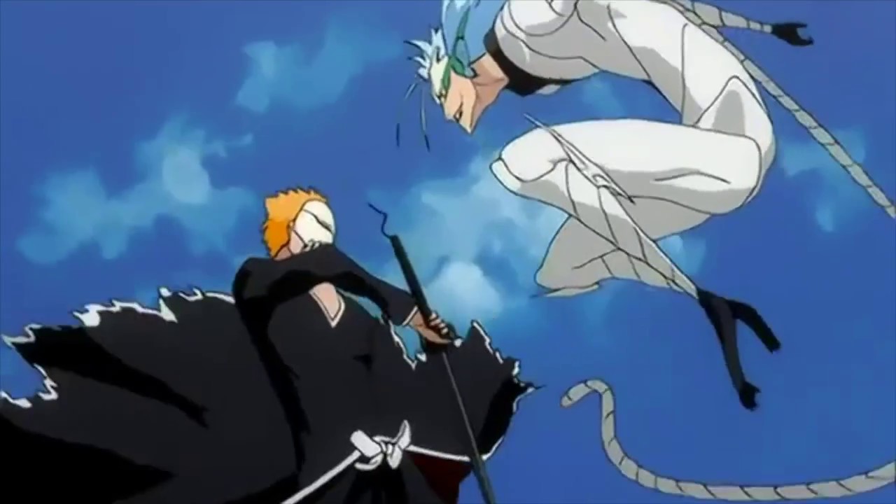 Bleach AMV Ichigo Vs Grimmjow I Cursed - 6 Shots - YouTube
