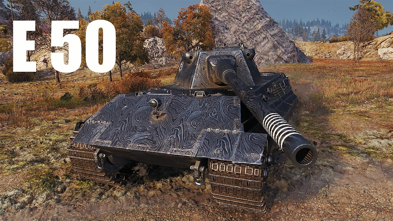 World of Tanks - E50 10K Dmg, 10 Kills - YouTube