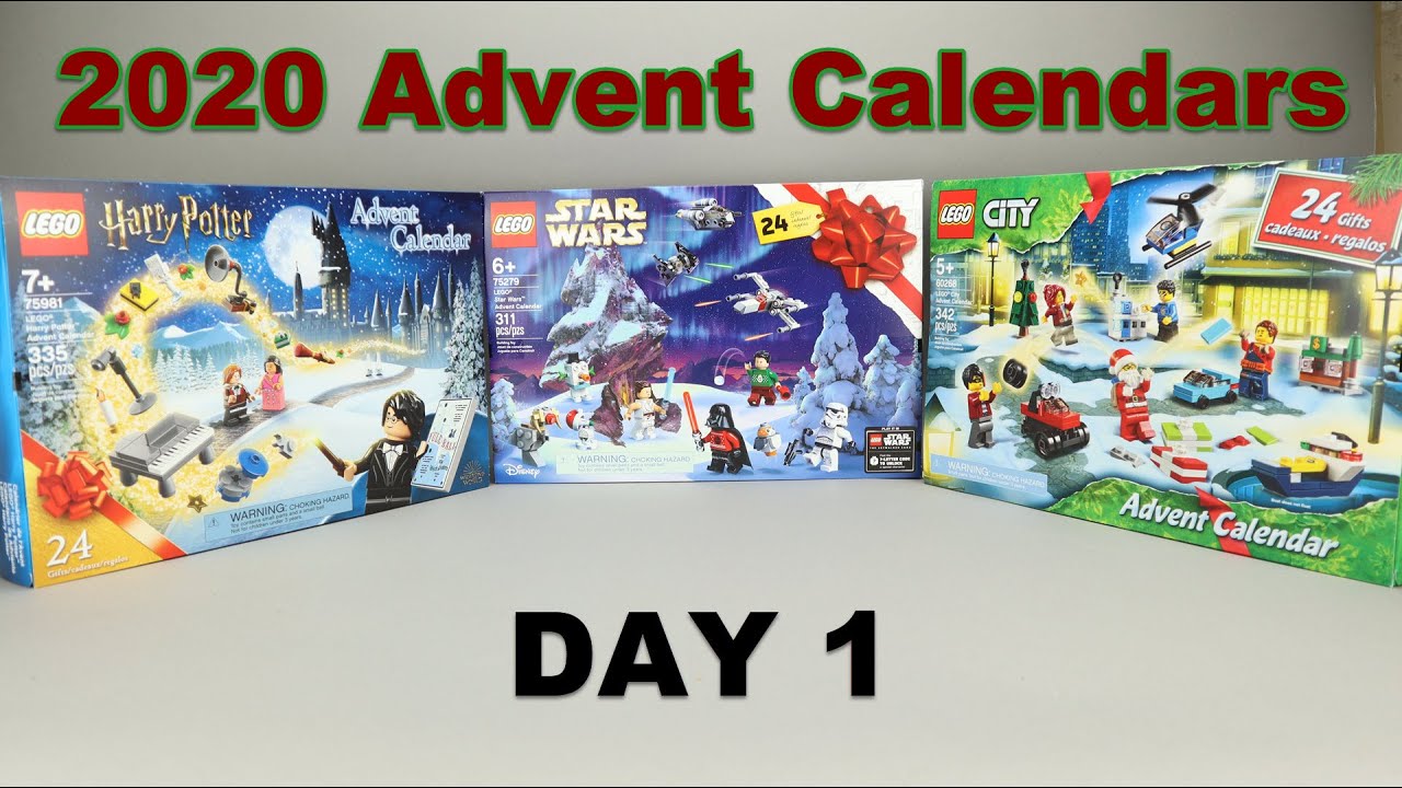 LEGO 2020 Advent Calendars Day 1 Review - YouTube