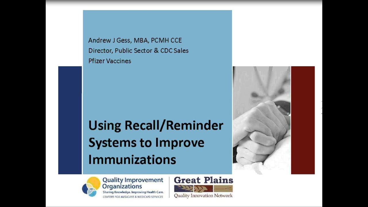 Using Recall/Reminder Systems to Improve Immunizations - YouTube