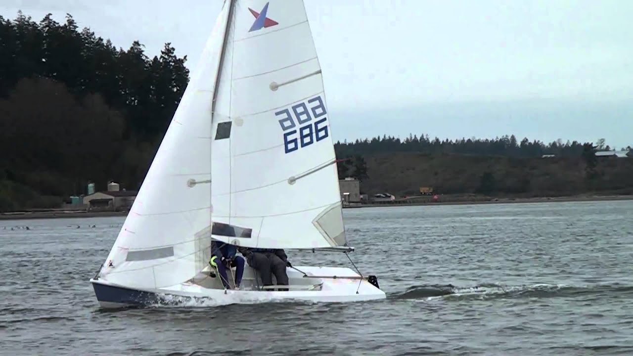 1st Vanguard 15 Practice Sail (3 of 10) - YouTube