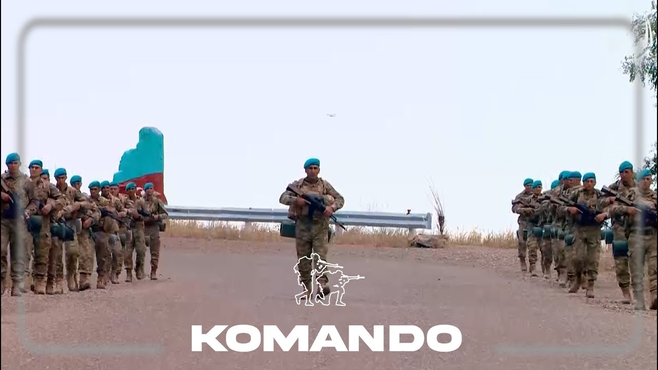 Hadrutda yerləşən KOMANDO briqadasının təlimi - Komando - YouTube